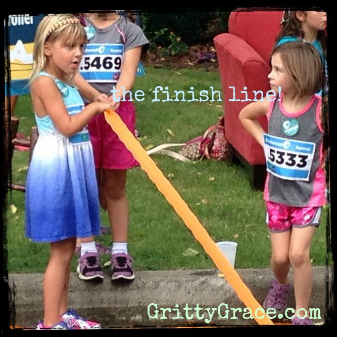 CROSSING THE FINISH LINE...