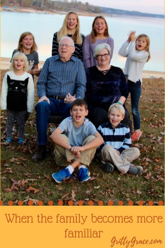 BECOMING MORE FAMILIAR IS A CHALLENGE FOR LONG DISTANCE FAMILIES...