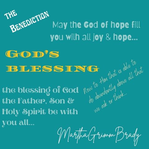 THE BENEDICTION: WHAT IS IT?...